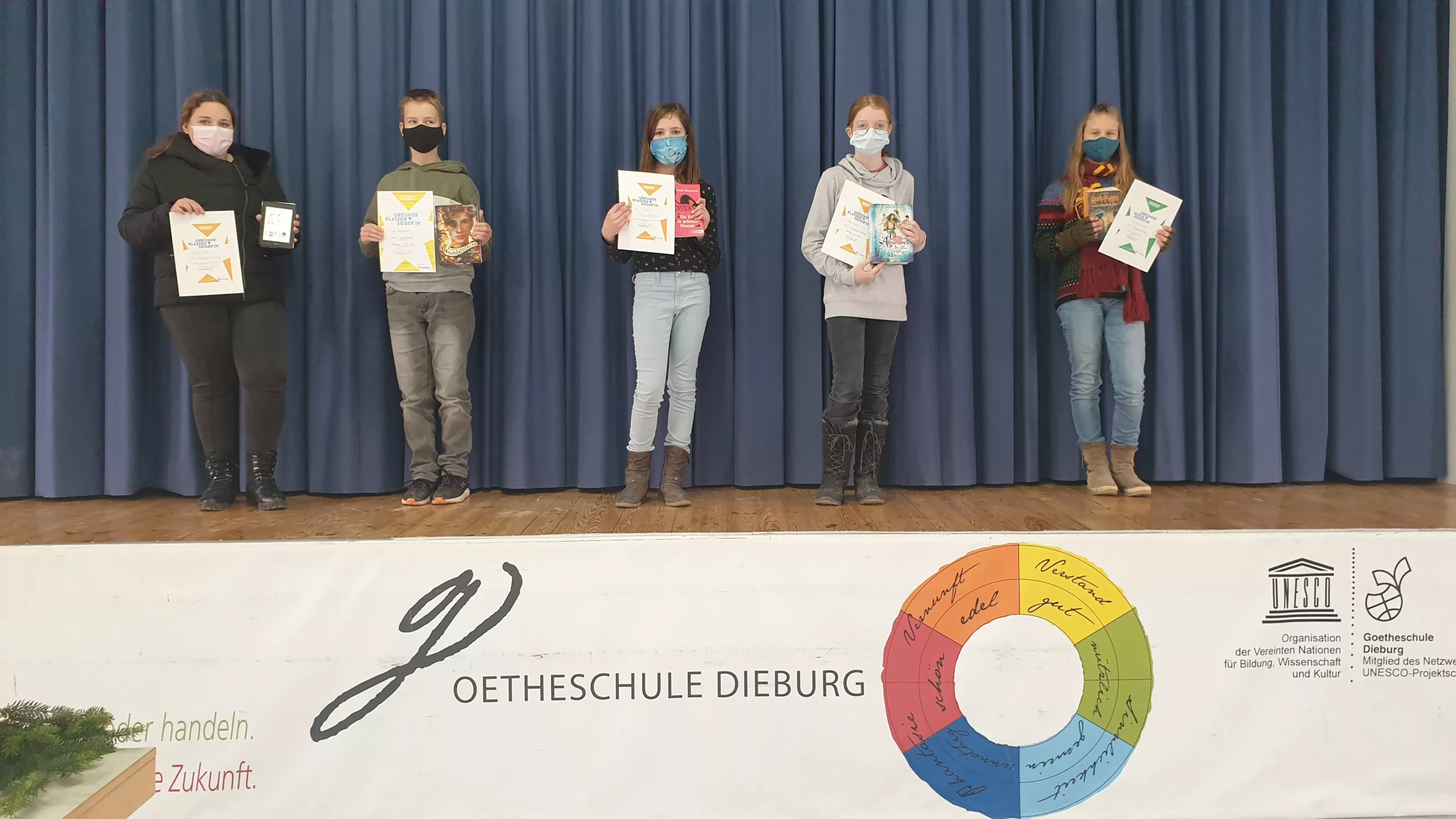 Vorlesewettbewerb 2020 - Goetheschule Dieburg